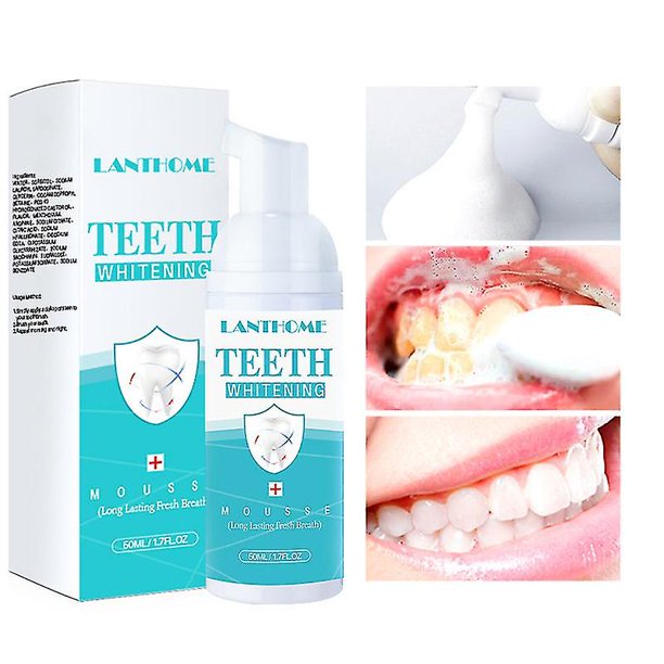 Teeth Whitening Mousse Teeth Scaling Mousse Cleaning Teeth Care Fresh ...