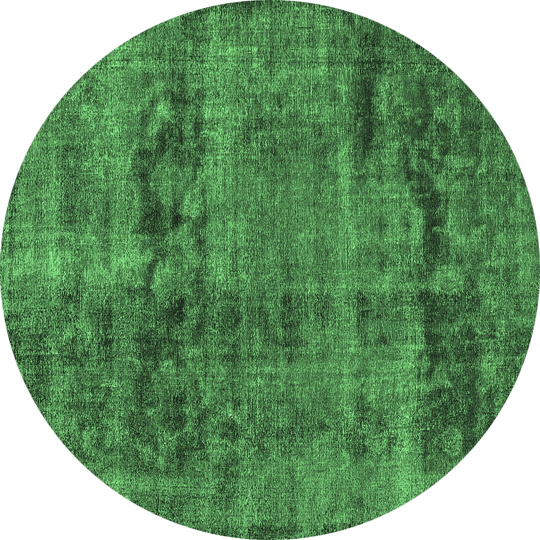 Ahgly Company Indoor Round Persian Emerald Green Bohemian Area Rugs, 8 ...