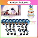 Wall E Party Supplies Decor Movie Decorations Banner Plates Background ...