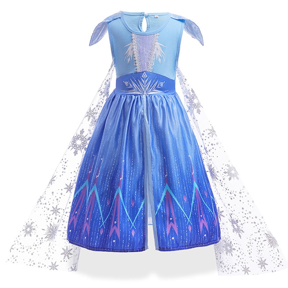 Todder Girls' Elsa Princess Costumes Halloween Snow Party Costume 12M ...