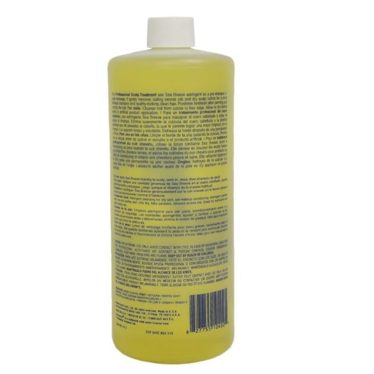 Sea Breeze Astringent Ingredients