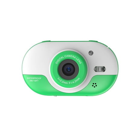 8MP Children Digital Camera Kids Waterproof Camera with Front and Rear ...
