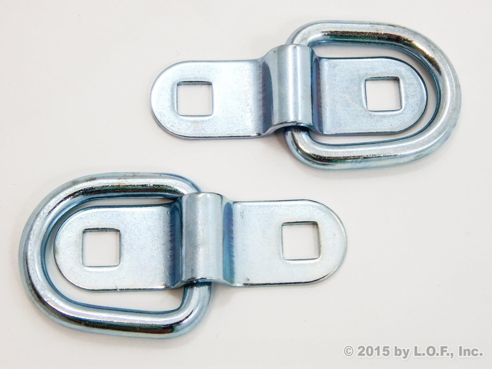 (2) 1/4 ROPE RINGS TIE DOWN D RINGS CARGO TRAILER D RING - Walmart.com