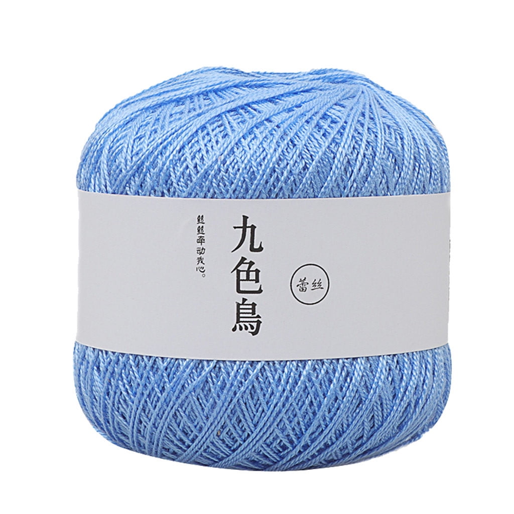 Giftesty Lace Thread Diy Woven Cotton Fine Cotton Thread Crochet Yarn ...