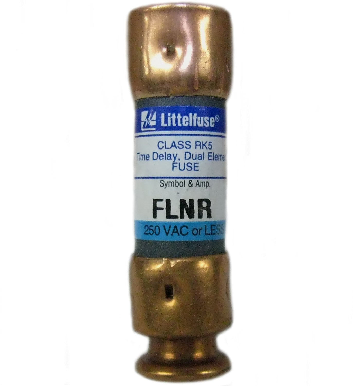 Littelfuse FLNR025 UL Class RK5 Dual Element Time Delay Fuse, 25 amp ...
