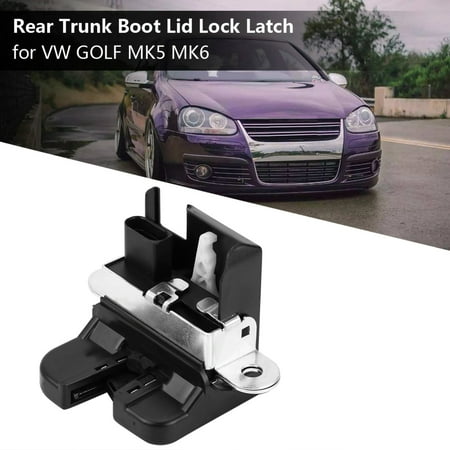 Latch Lock, Premium Iron And ABS Rear Trunk Lid Lock Latch Strong ...