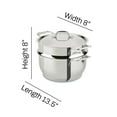 All-Clad 5 Quart Stainless Steel Steamer for Healthy Cooking - Walmart.com