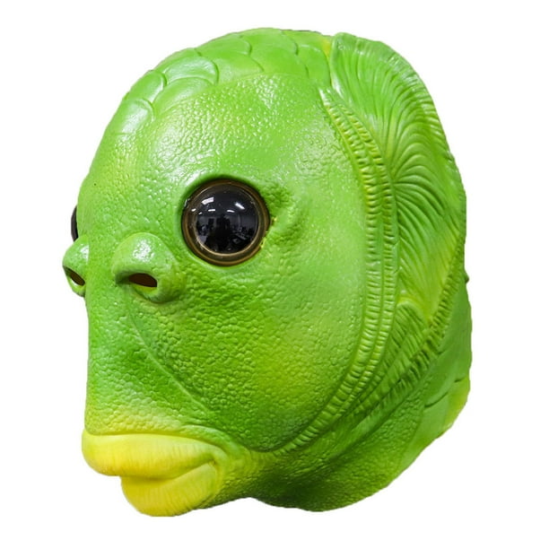 Mistaha （Smelly Need to be Exposed to Sunlight)Green Fish H-ead Mermaid ...