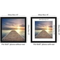 13x13 Picture Frame with Shatter-Resistant Glass - Use as 10x10 Frame ...