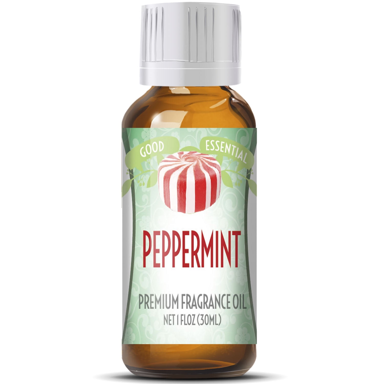 Peppermint Scented Oil by Good Essential (Huge 1oz Bottle - Premium ...