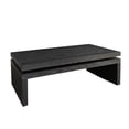 48" Black Wood Floating Frame Coffee Table - Walmart.com