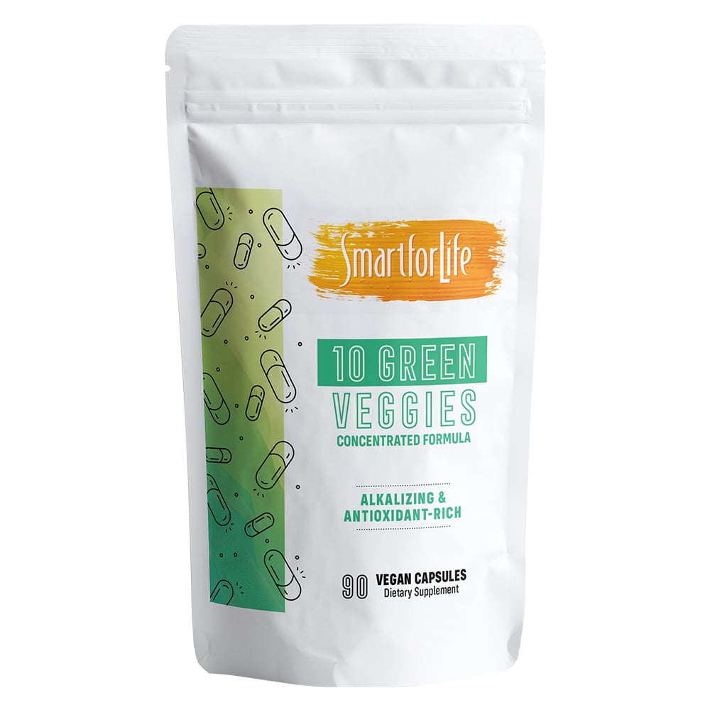 Smart for Life 10 Green Veggies 90Ct - Walmart.com - Walmart.com