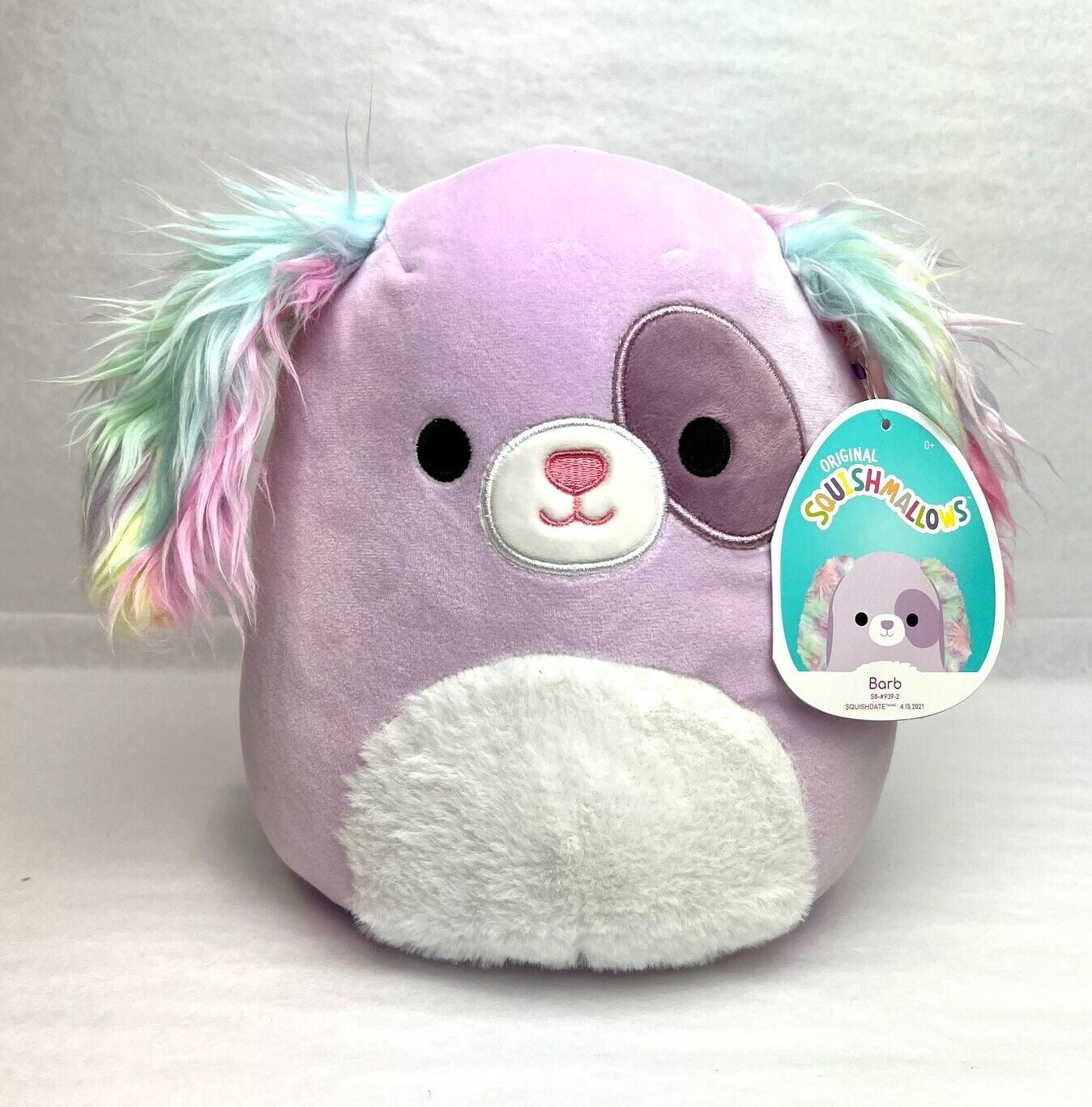 Squishmallows Kellytoy Plush Pet Shop Squad Barb the Dog 8" NWT NEW ...