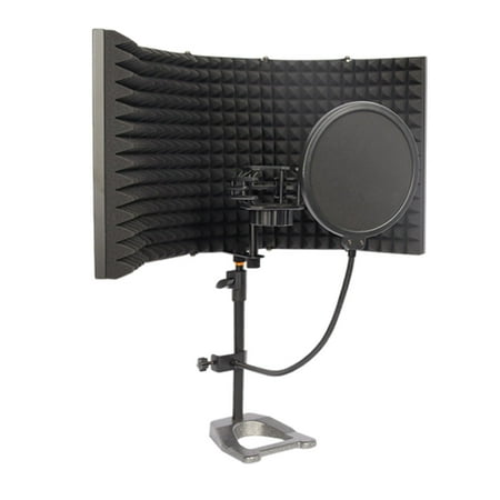Mic Isolator High Density Singing Absorbent Foam Sound Filter Recording ...