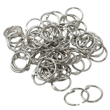 ACCO Metal Book Rings, 3/4" Diameter, 100 Rings/Box - Walmart.com