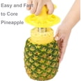 SUSWIM Easy Kitchen Tool Stainless Steel Fruit Pineapple Peeler Corer ...