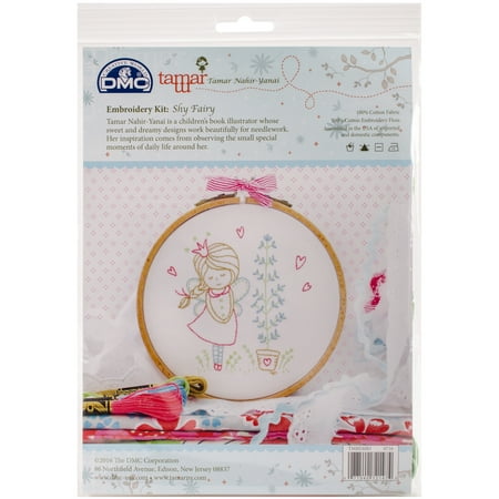 Shy Fairy Embroidery Kit-8"X8" | Walmart Canada