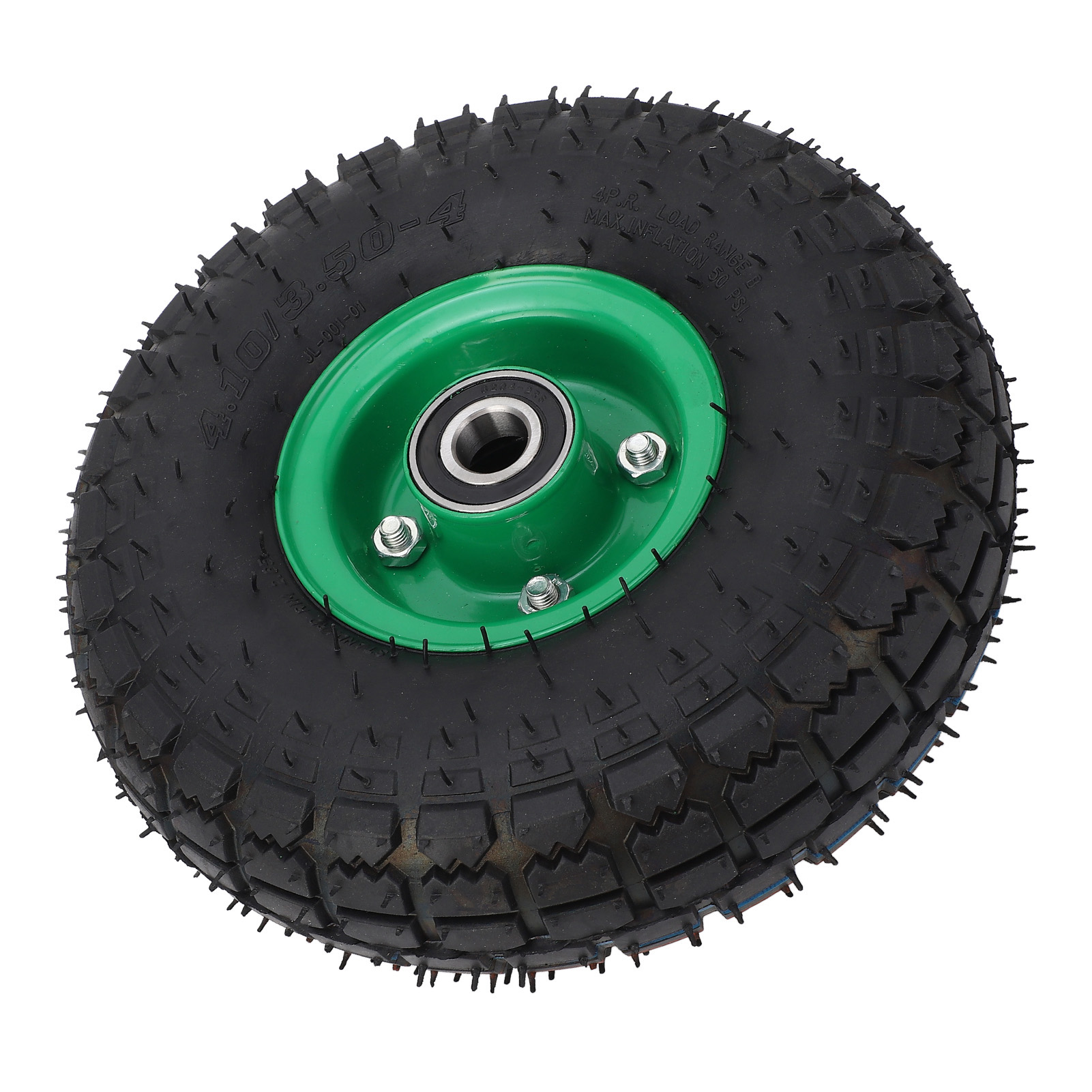 Roue en Caoutchouc de 10 Pouces de Remplacement 4.10/3.50-4 Roue ...