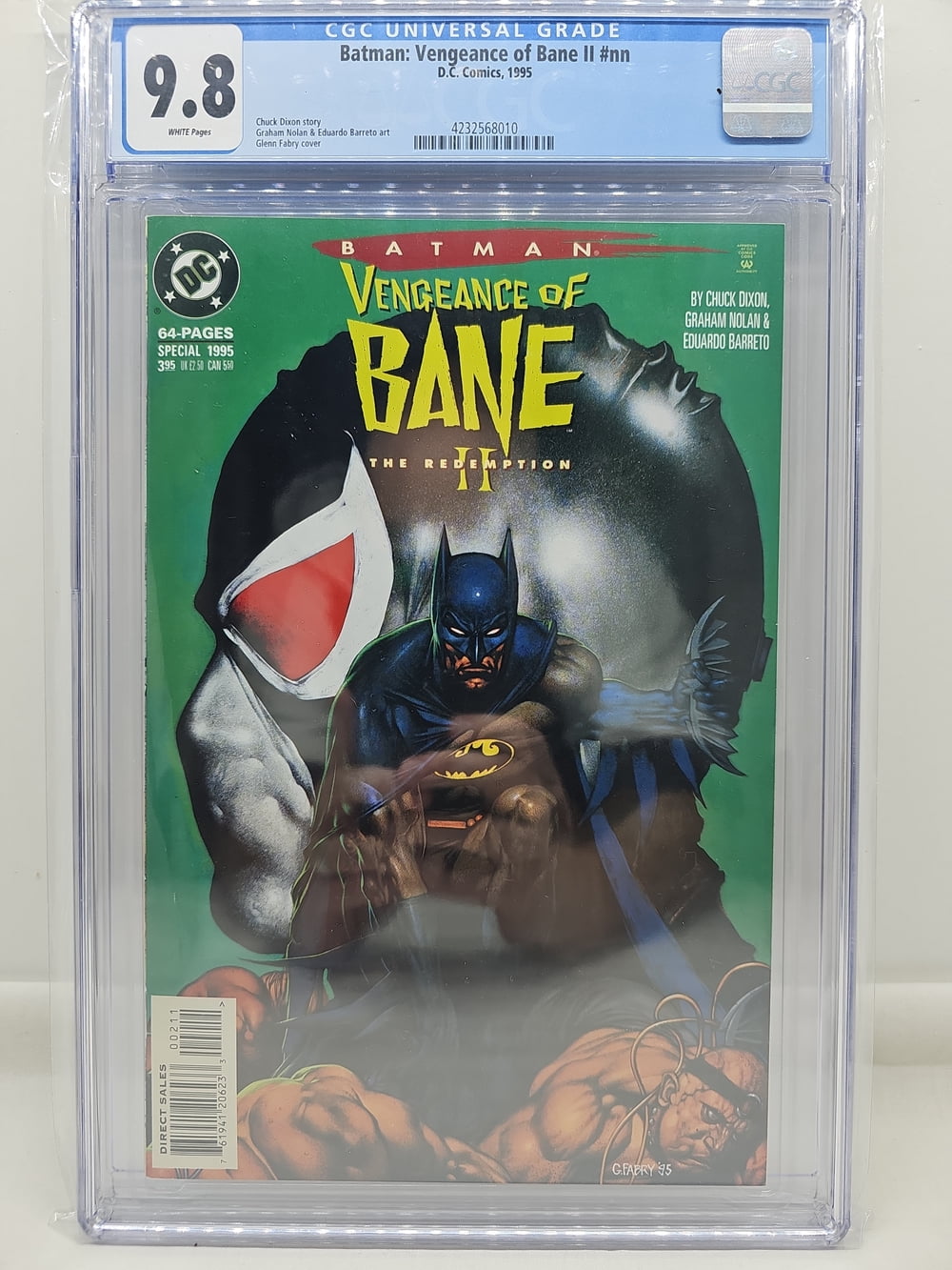 Batman: Vengeance of Bane II #nn - CGC 9.8 Comic Book - Walmart.com