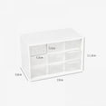 Walmart Mini Desk Drawer Organizer - 9 Grids Desktop Tabletop Plastic ...