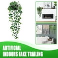 Hanging Plants in Pots Artificial Indoors Fake Trailing. V0S5 - Walmart.com