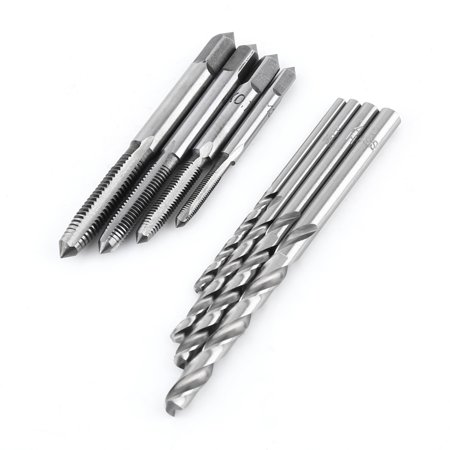 Screw Tap, Hand Tool Kit Twist Drill Bits T-shaped Wrench Tap Wrench ...