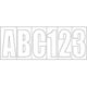 Shoreline Marine 3 in Letters and Numbers Kit, White Block Style ...