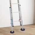 Adjustable Ladder Stabilizer Legs, 18.5-22.44in Leveler with Rubber ...
