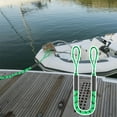 4 Foot Dock Line with Bungee - Heavy Duty Elastic Mooring Rope for Boat ...