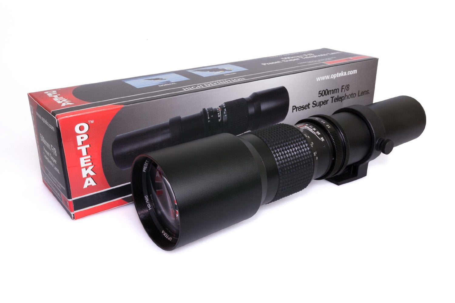 Opteka 500mm F 8 High Definition Preset Telephoto Lens For Pentax K 1