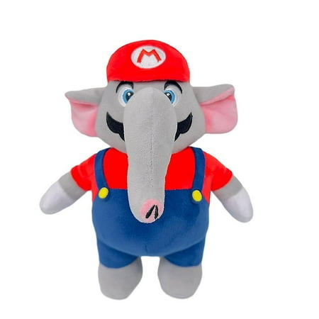 Super Mario Bros Themed Wonder Elephant Luigi Mario Cute Plush Toys ...