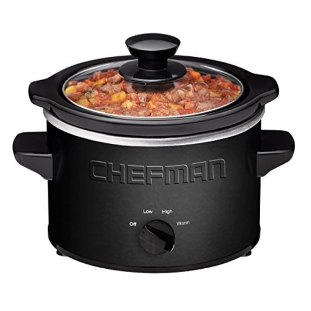 Chefman Slow Cooker, Compact Personal Size for 2+ People - Walmart.com ...