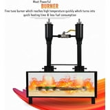 Double Burner Gas Propane Forge Furnace Blacksmith Knife Making ...
