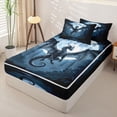 Metsweet Animal Dragon Zipper Full Size Comforter Sets with Fitted ...