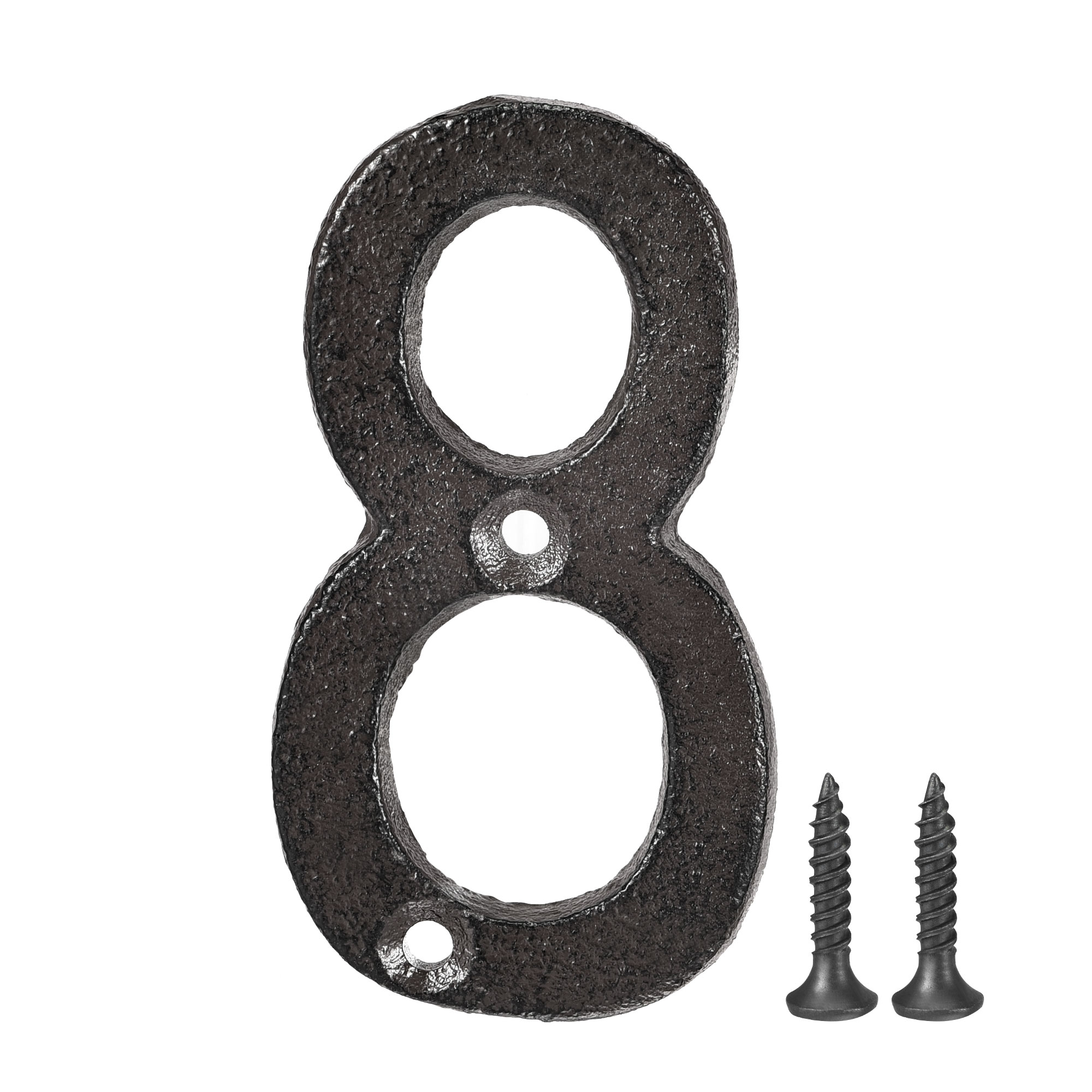 Uxcell House Number 3 Inch Cast Iron Number 8 For Home Hotel Mailbox Uxcell House Number 3 Inch Cast Iron Number 8 For Home Hotel Mailbox