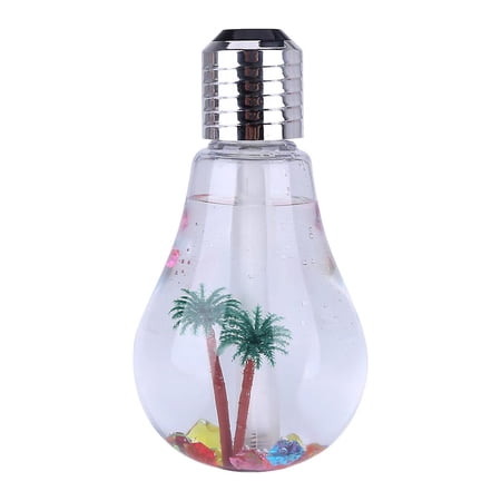 Mini Colorful Usb Humidifier Car Light Bulb Water Dispenser Atomization ...