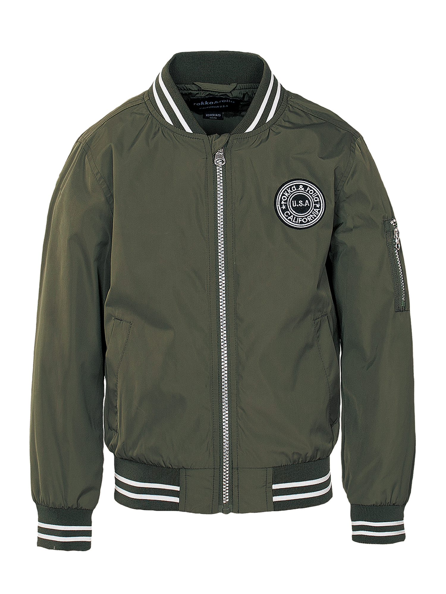 Rokka&Rolla Boys' Light Bomber Flight Jacket, Sizes 4-18 - Walmart.com