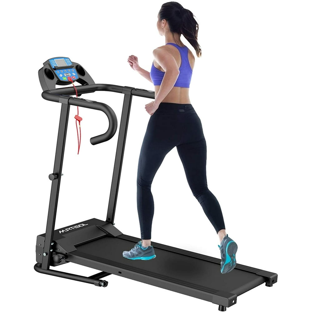 Murtisol Folding Electric Motorized Treadmill Machine 1100W Portable ...