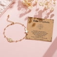 Catholic Bracelet Gifts for Women Girls, Virgin Mary Cross Charm Link ...