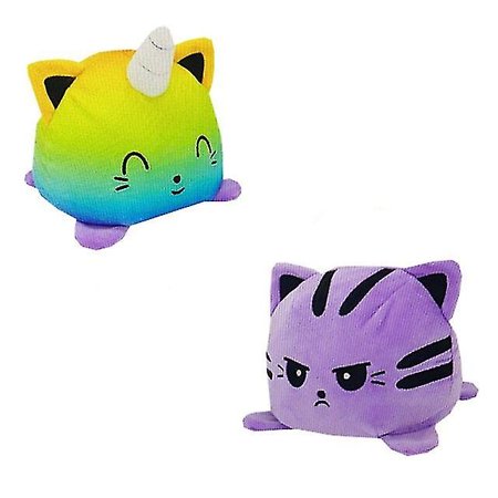 Booster Children's Stuffed Animal Double-sided Cat Clamshell Doll ...