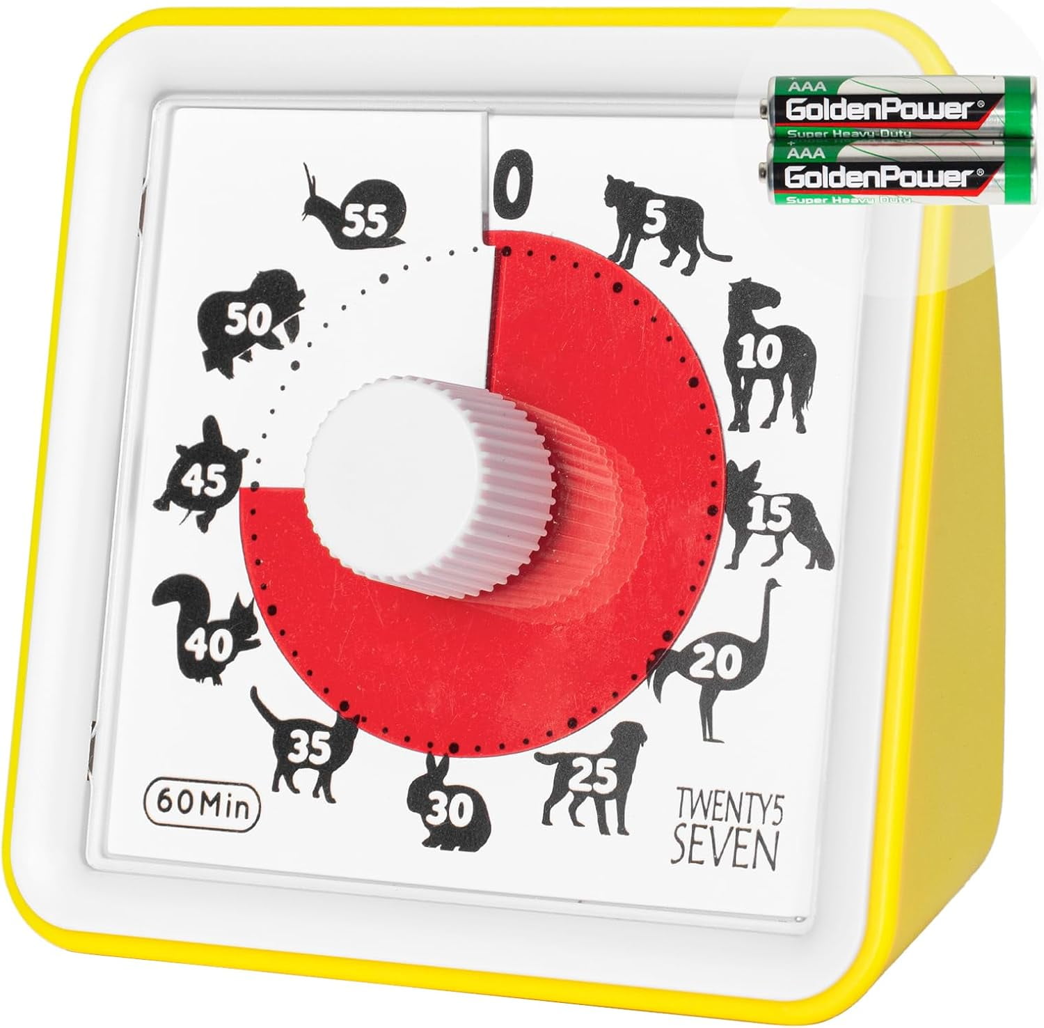 SHIBA-Countdown Timer 3 inch; 60 Minute 1 Hour Visual Timer - Classroom ...