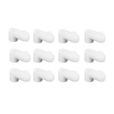 Prime-Line Products MP5506 Flush Clips, 1/2 in. x 13/16 in., Plastic ...