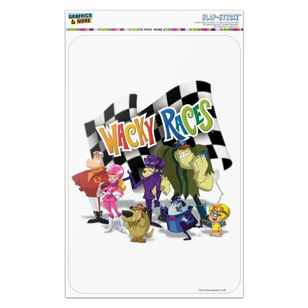 Wacky Races Crew Home Business Office Sign - Walmart.com