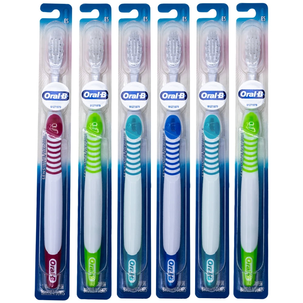 Oral-B Complete Toothbrush for Sensitive Teeth, 35 Extra Soft - Pack of ...