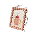 4x6 inch Scalloped Picture Frame, Arch Photo Frame With Plastic Easel ...