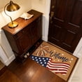 Patriotic 4th of July Coir Doormat 50x80cm, Heavy Duty Outdoor Door Mat ...