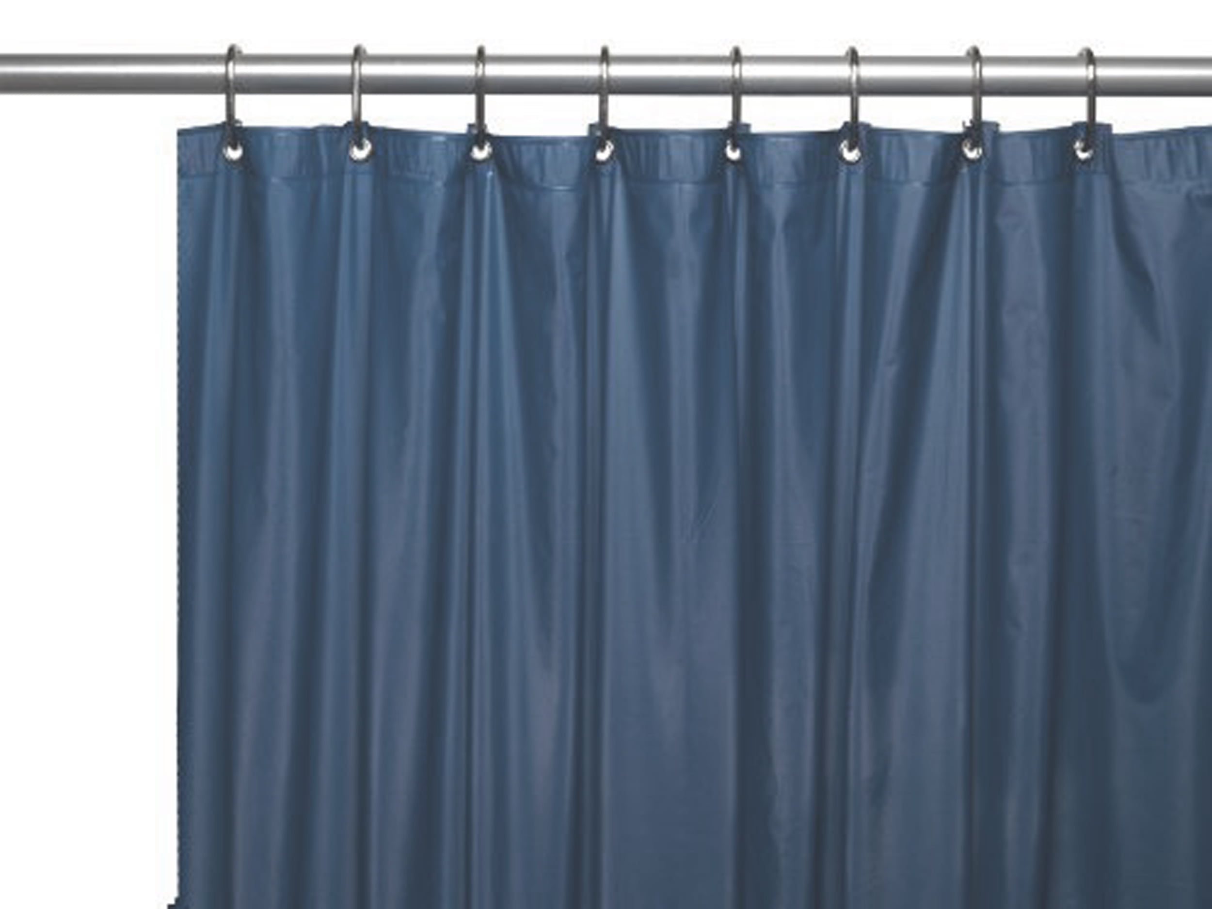 Shower Curtain Liner Metal Grommets Magnets Standard Size 70 X 72