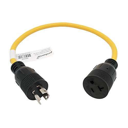 Parkworld 885309A Adapter Cord Locking L5-15 Plug to Household 5-15 ...