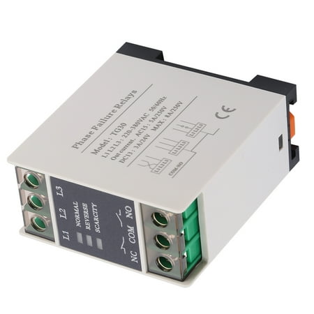 Rated Voltage 220-380VAC Rated Current 5A Phase Failure Relay Phase ...