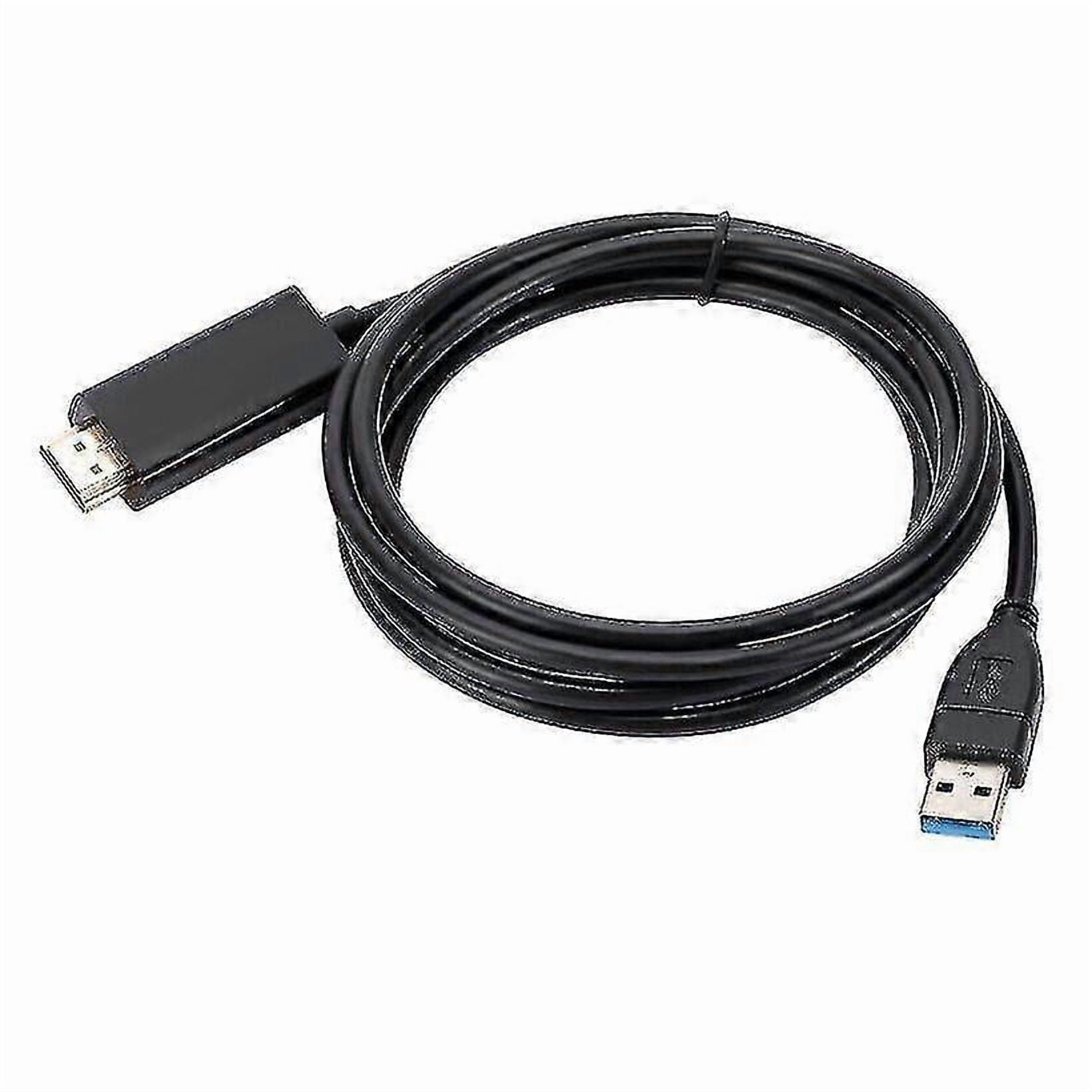 1.8m Usb To Hdmi Adapter Cable Cord Usb 2.0 Type A Male To Hdmi Male ...